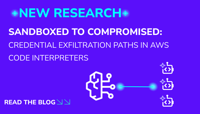 Sandboxed to Compromised: New Research Exposes Credential Exfiltration Paths in AWS Code ...
