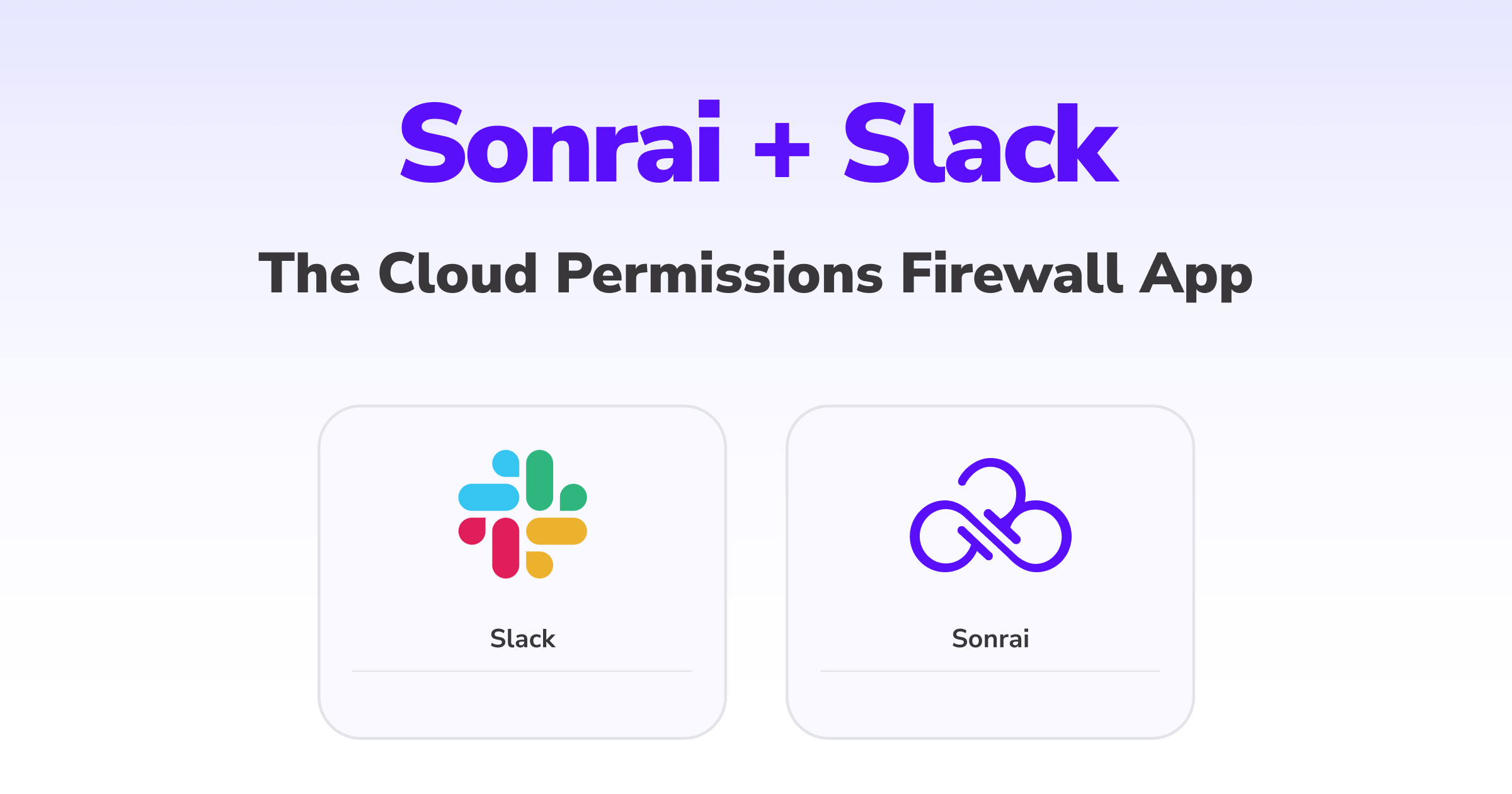 Integration for Slack - Sonrai | Enterprise Cloud Security Platform
